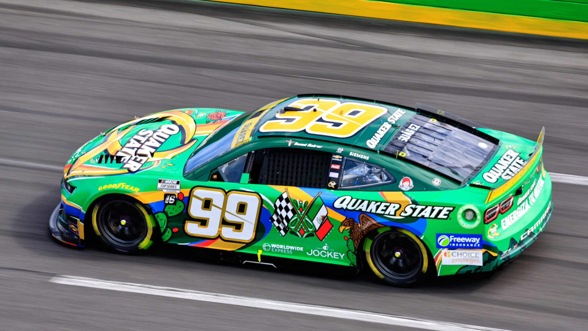 No. 99 Trackhouse Racing Quaker State v2 | TobyChristie.com
