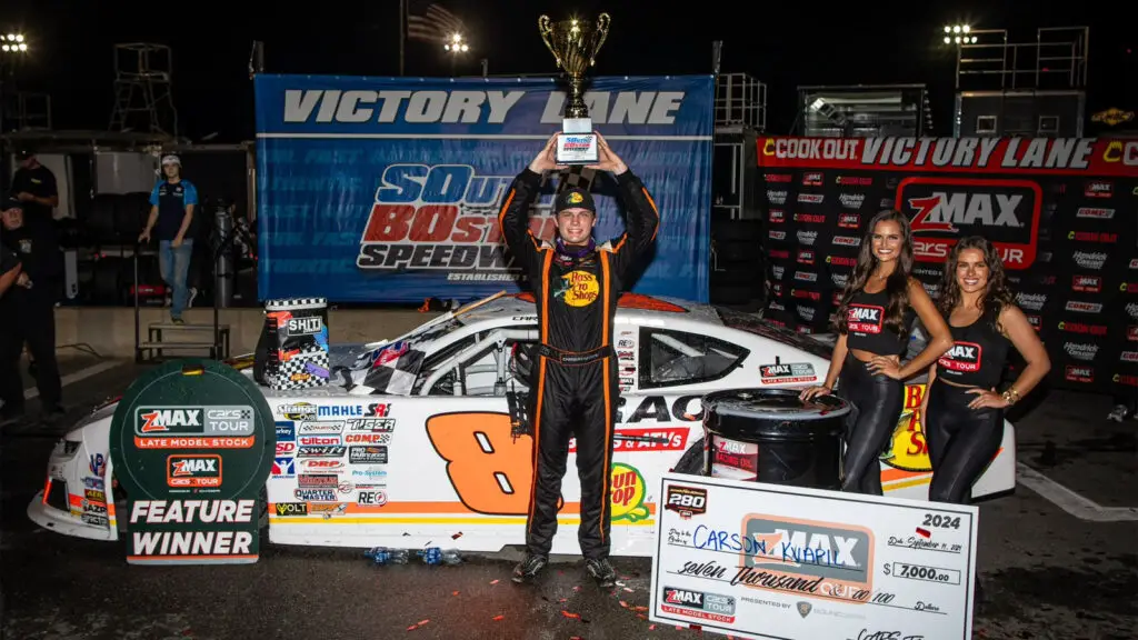 Carson Kvapil, Spencer Davis Take CARS Tour Wins at South Boston ...