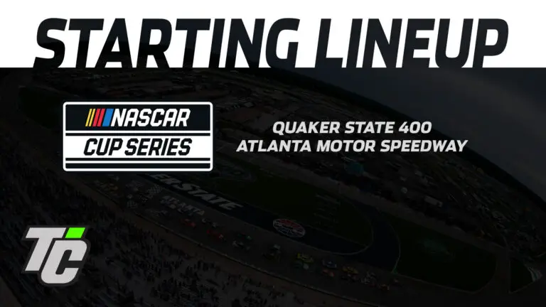 Starting Lineup: 2024 NCS Quaker State 400 at Atlanta