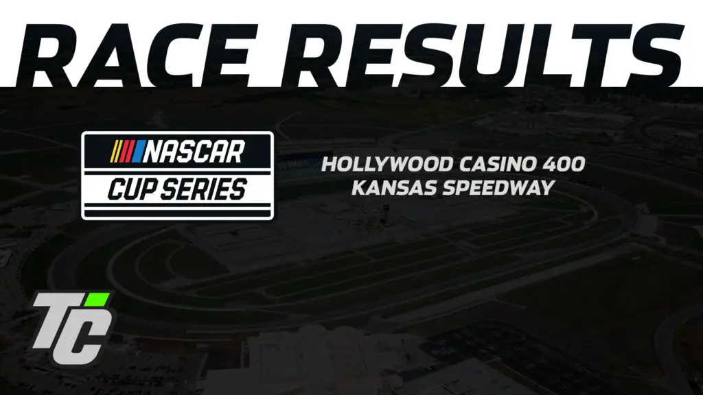 Race Results: 2024 NCS Hollywood Casino 400 at Kansas | TobyChristie.com