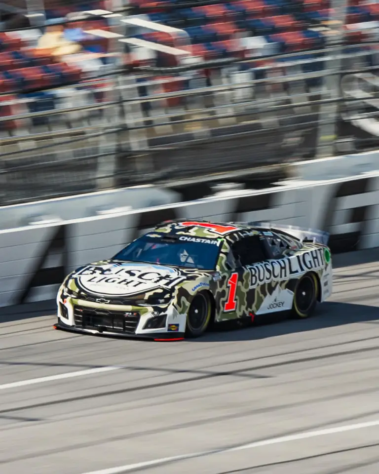 No. 1 Trackhouse Racing Busch Light Camo | TobyChristie.com