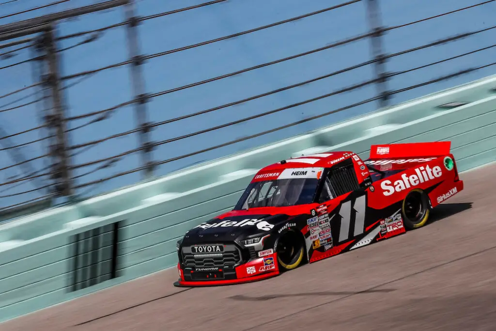 Corey Heim Notches Homestead Pole in TRICON 1-2