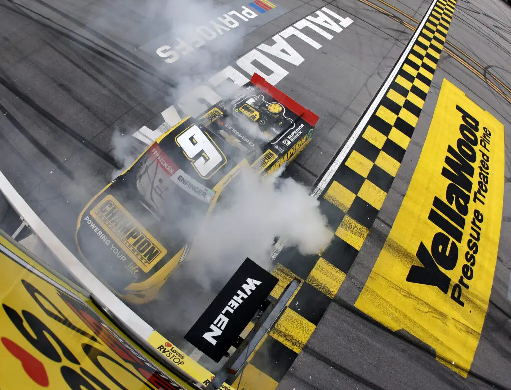 Grant Enfinger Scores Maiden Victory for CR7 Motorsports at Talladega ...