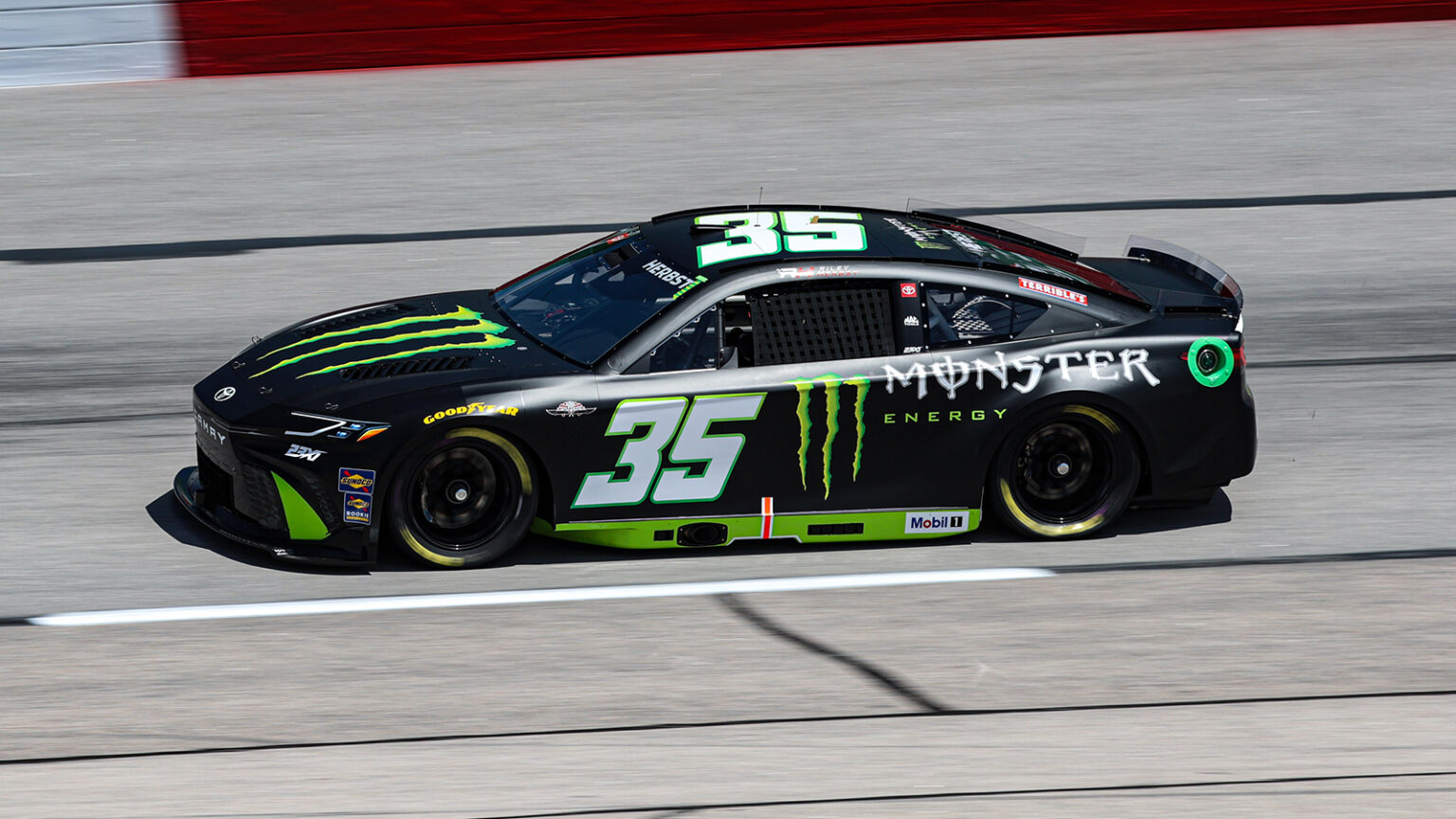 2025 No. 35 23XI Racing (Herbst) Monster Energy Paint Scheme ...