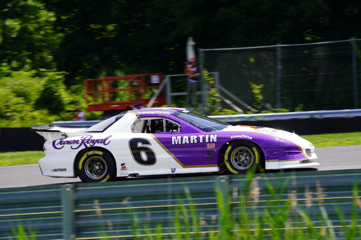 Several NASCAR Legends Running IROC at Laguna Seca