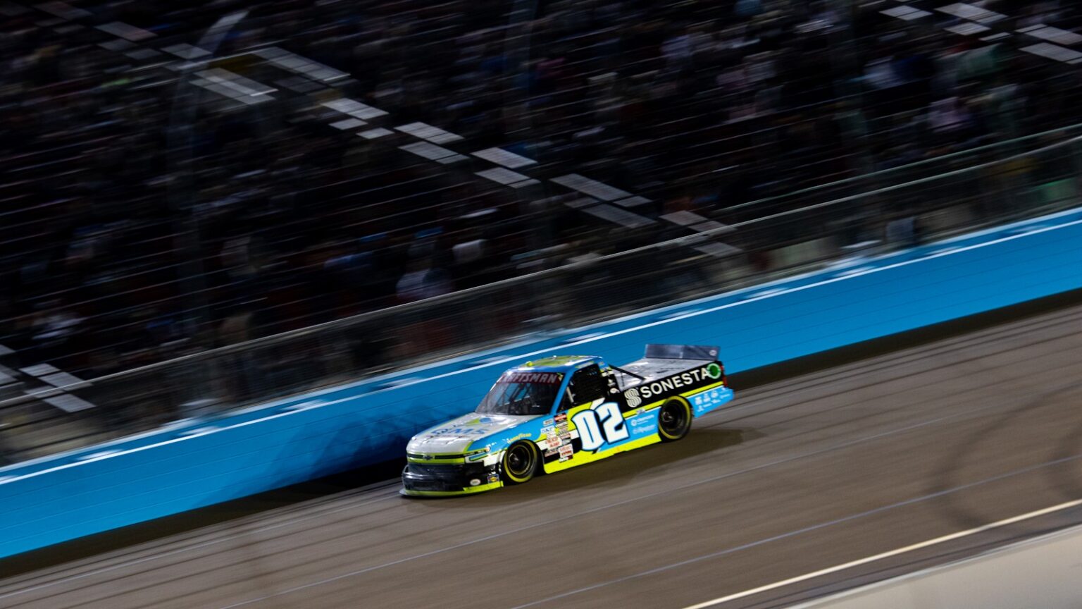 Byrd Anchoring Young's No. 02 Truck; Parsons Running PT in No. 20