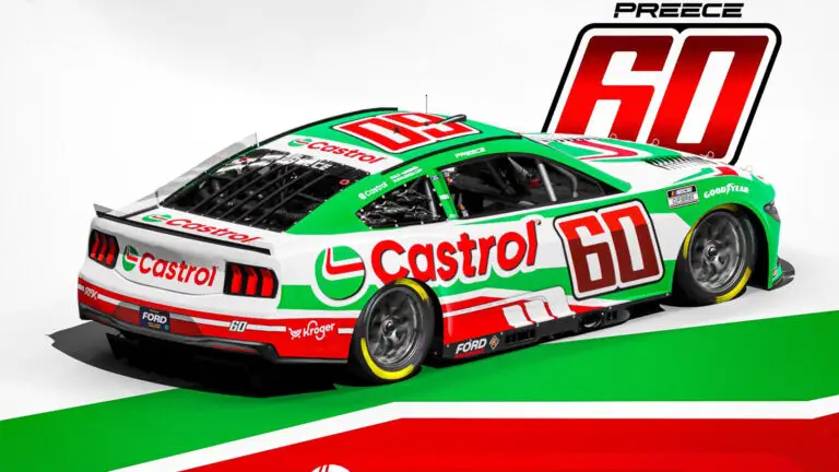 No. 60 RFK Racing (Ryan Preece) Castrol Paint Scheme | TobyChristie.com