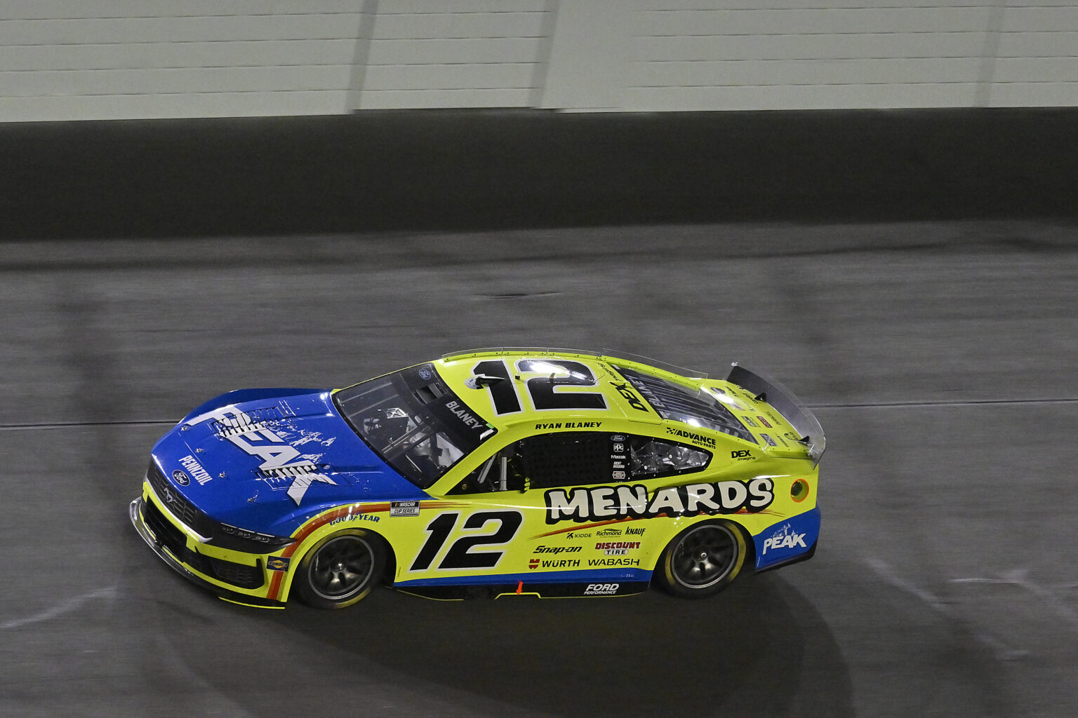 No. 12 Team Penske Menards / Peak | TobyChristie.com