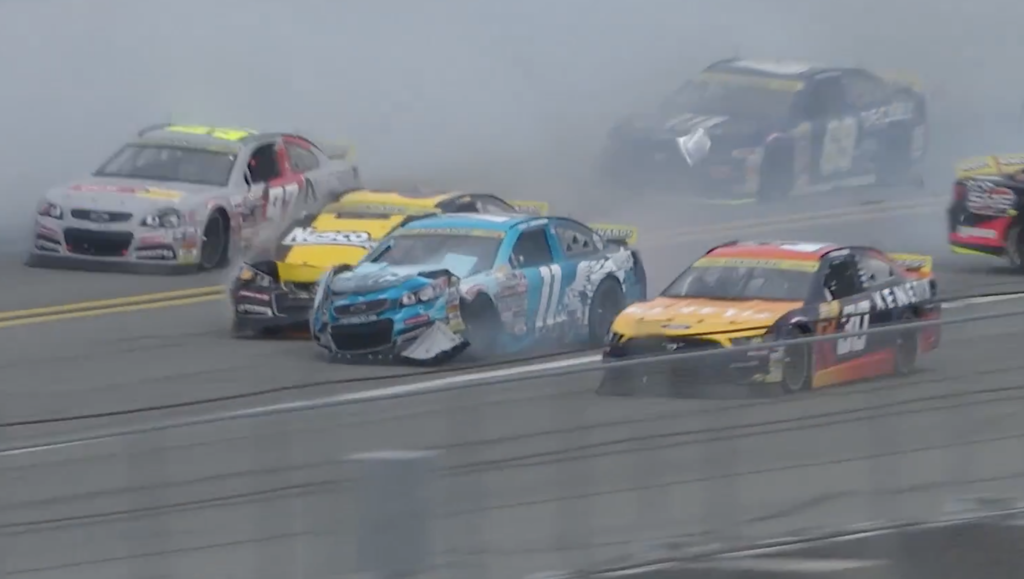 Video: 'The Big One' Strikes Early in ARCA Race at Daytona ...