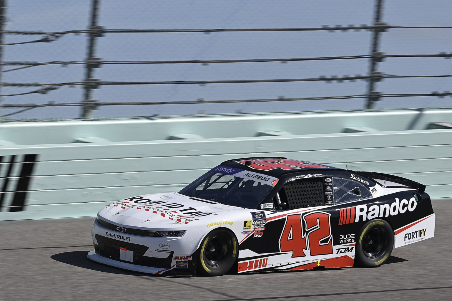 No. 42 Young's Motorsports Roth ID Tag / Randco Industries ...