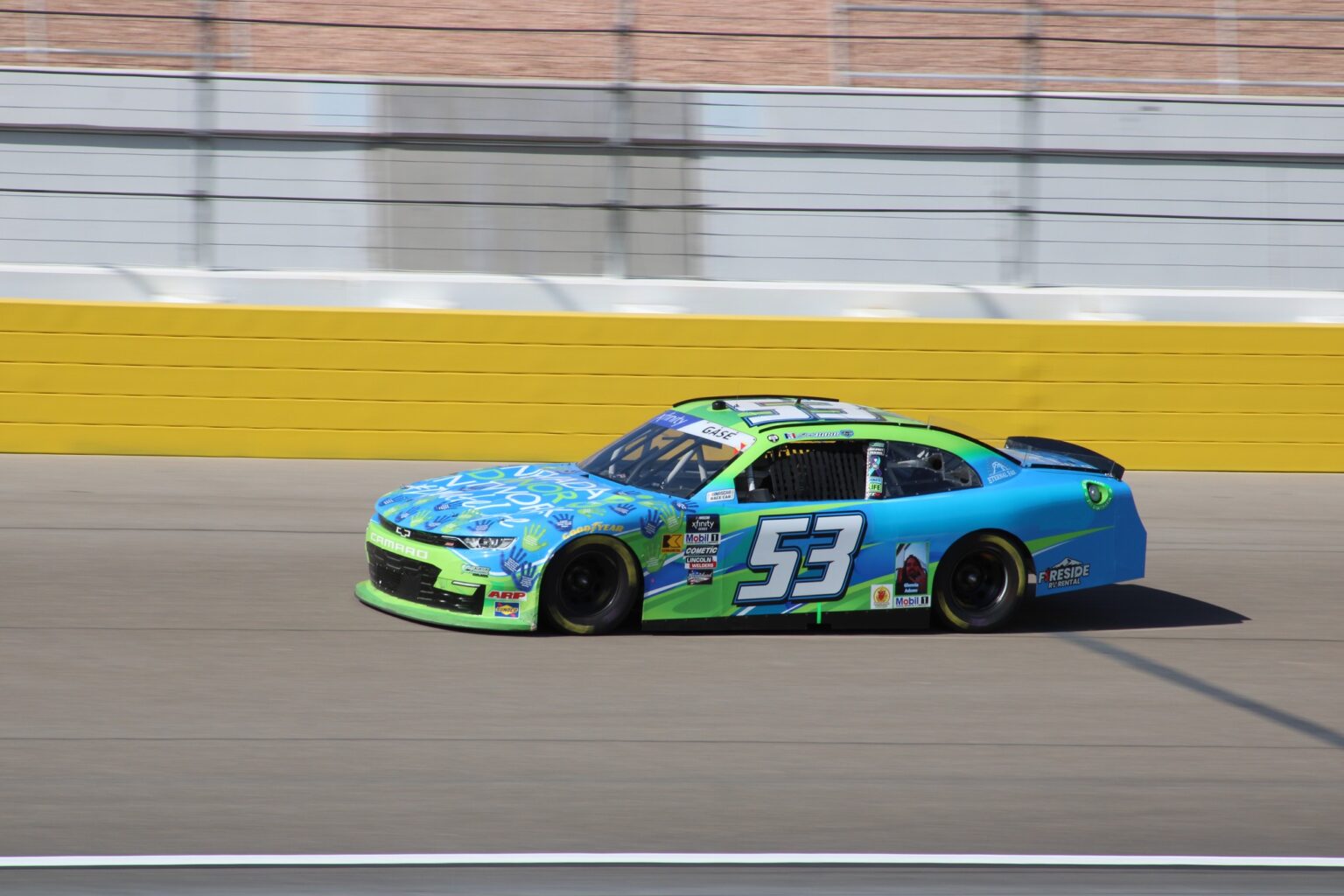 No. 53 Joey Gase Motorsports Nevada Donor Network | TobyChristie.com