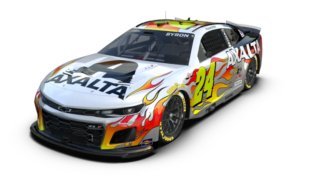 William Byron to Run 2015 Silver Jeff Gordon Paint Scheme at Darlington ...