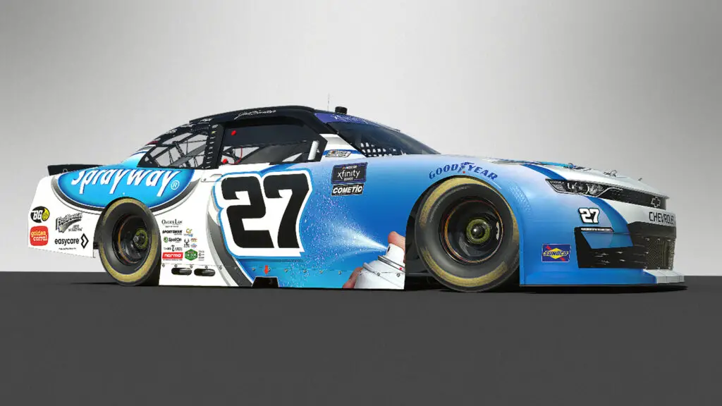 Jeb Burton, Jordan Anderson Racing to Carry Sprayway Colors at ...