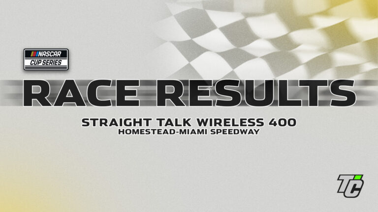 Race Results: NCS Straight Talk Wireless 400 at Homestead ...