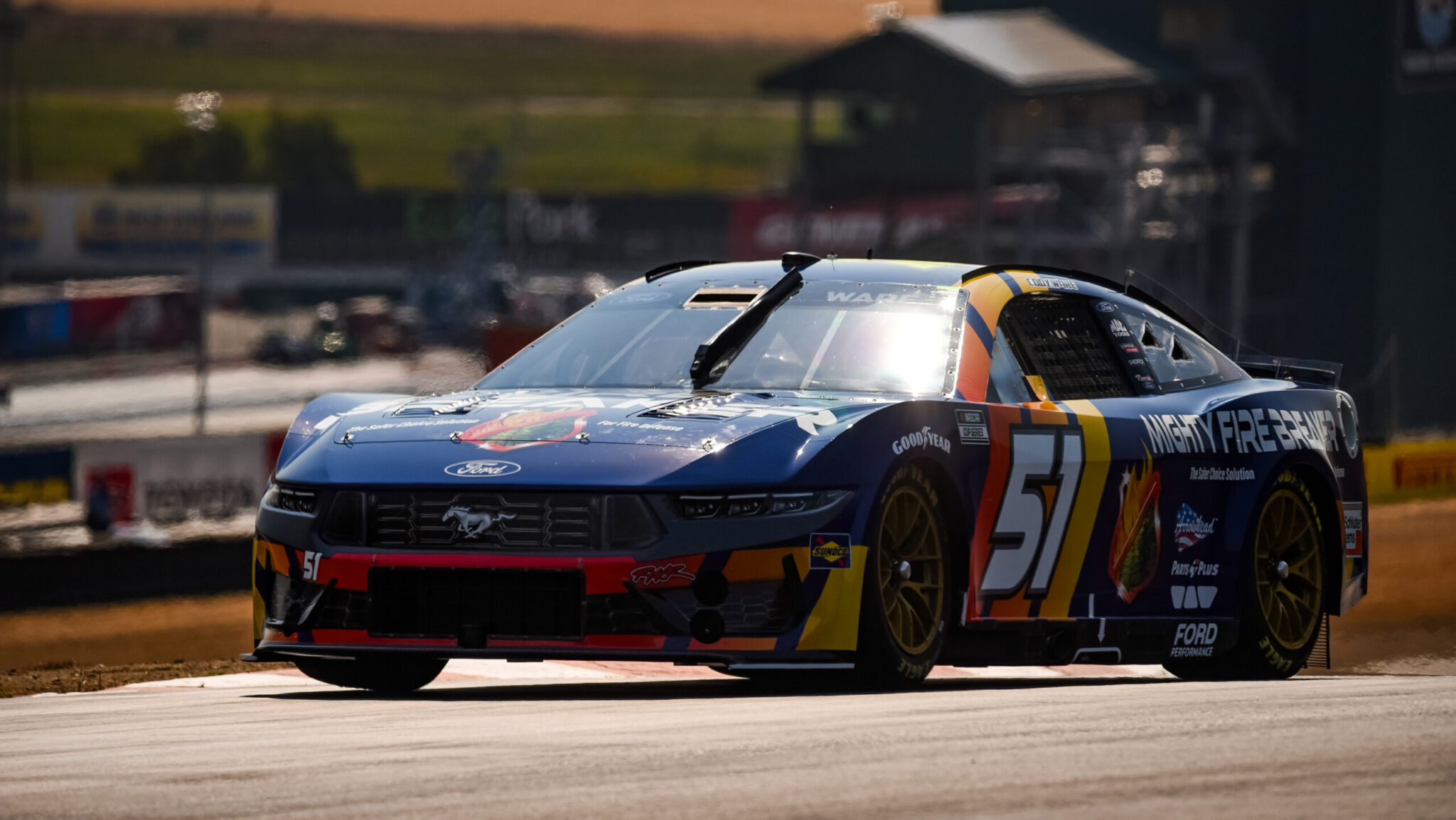 No. 51 Crew Members Suspended After Sonoma Loose Wheel