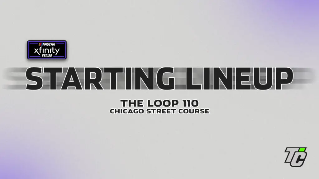 Starting Lineup: 2025 NXS The Loop 110 at the Chicago Street Course ...