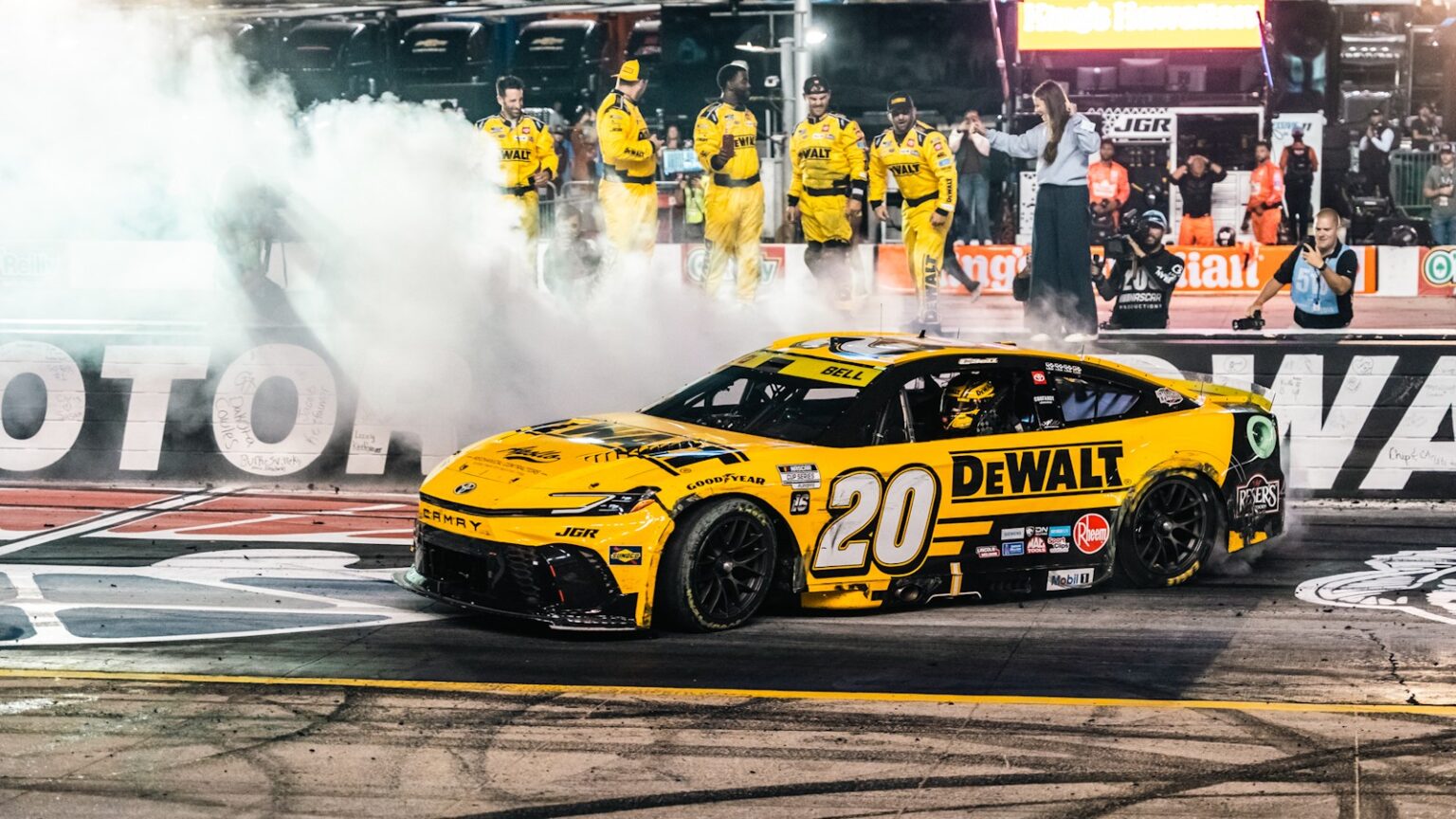 Christopher Bell Dashes to Win in Tire-Centric Bristol Night Race ...