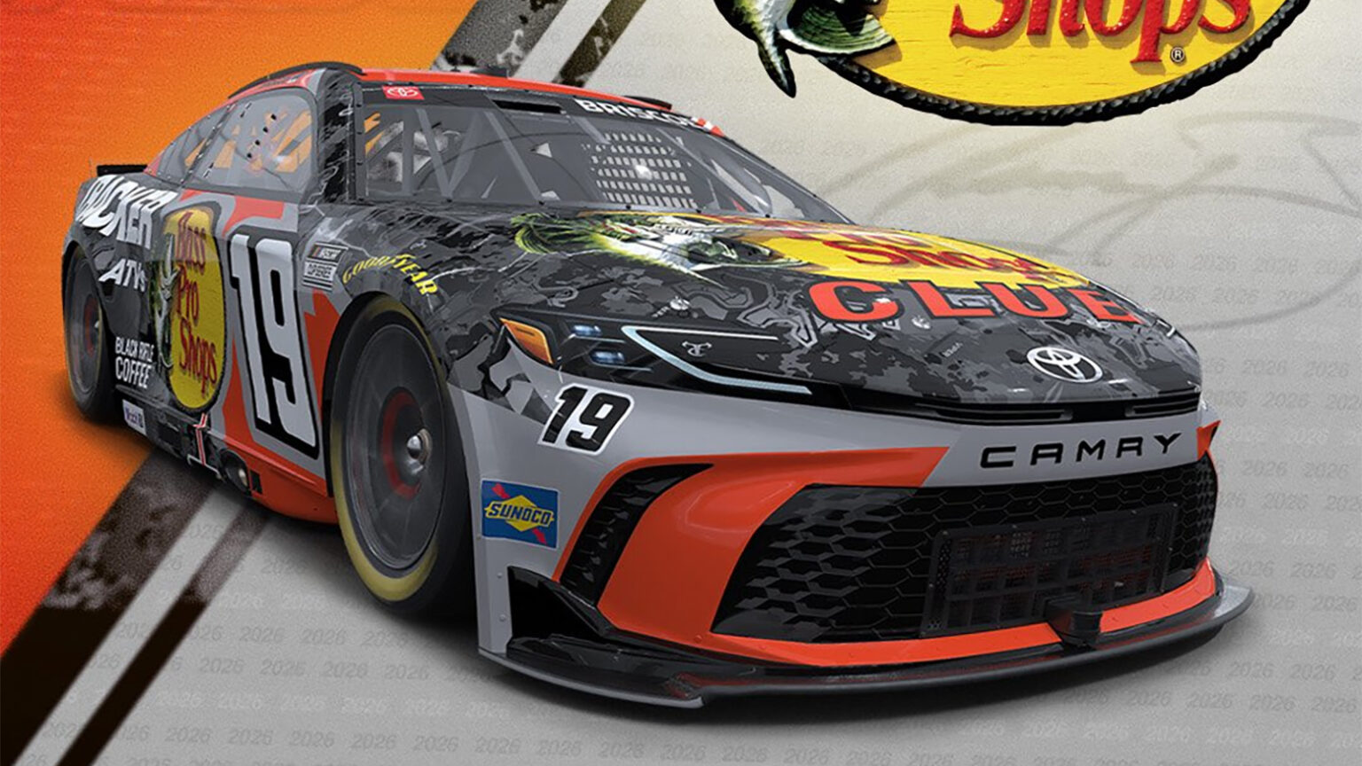 Chase Briscoe's 2026 Bass Pro Shops Paint Scheme | TobyChristie.com