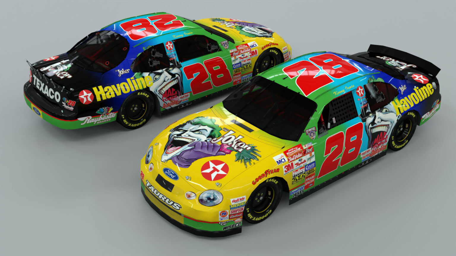Kenny Irwin Jr.'s 1998 The Joker Paint Scheme | TobyChristie.com